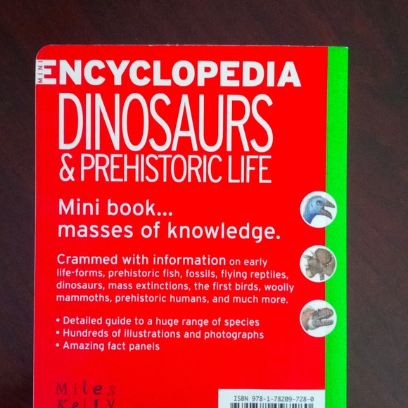 Miles Kelly | Other | Mini Encyclopedia Dinosaurs Prehistoric Life ...